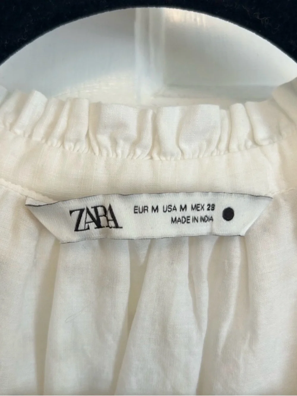 Zara | Dresses | Zara Cream Eyelet Vneck Maxi Dress | Poshmark